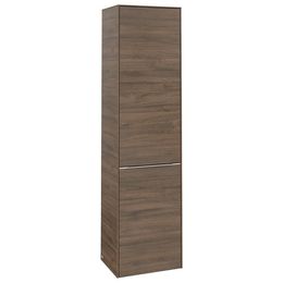 Villeroy & Boch Villeroy und Boch Subway 3.0 Hochschrank C59300VH 40x171x36,2cm, Schanier rechts/Griff Aluminium gl&auml;nzend, arizona oak