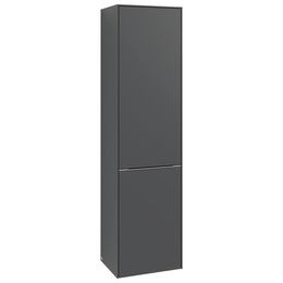 Villeroy & Boch Villeroy und Boch Subway 3.0 Hochschrank C59202VR 40x171x36,2cm, Schanier links/Griff monochrom, graphite