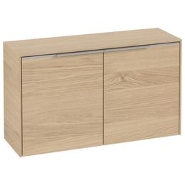 Villeroy & Boch Villeroy und Boch Subway 3.0 Sideboard C60000VJ 80,5x42,3x25,6cm, Griff Aluminium gl&auml;nzend, nordic oak