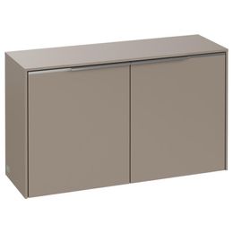Villeroy & Boch Villeroy und Boch Subway 3.0 Sideboard C60000VM 80,5x42,3x25,6cm, Griff Aluminium gl&auml;nzend, taupe
