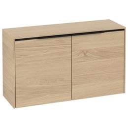 Villeroy & Boch Villeroy und Boch Subway 3.0 Sideboard C60001VJ 80,5x42,3x25,6cm, Griff Volcano black, nordic oak