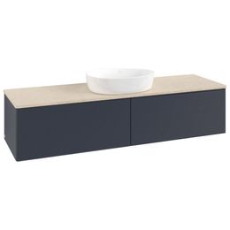 Villeroy & Boch Villeroy & Boch Antao Waschtischunterschrank 1600x360x500mm L36113HG mit Beleuchtung mit Struktur FK/AP: HG/3