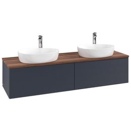 Villeroy & Boch Villeroy & Boch Antao Waschtischunterschrank 1600x360x500mm L39152HG mit Beleuchtung mit Struktur FK/AP: HG/2