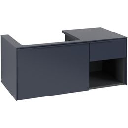 Villeroy & Boch Villeroy und Boch Subway 3.0 Waschtisch-Unterschrank C57202VQ 100,1x42,25x51,6cm, ohne LED/Griff monochrom, marine blue