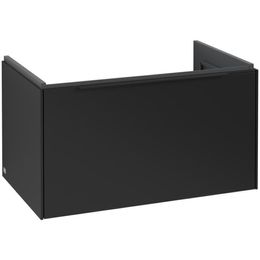 Villeroy & Boch Villeroy und Boch Subway 3.0 Waschtisch-Unterschrank C57301VL 77,2x42,9x47,8cm, ohne LED/Griff Volcano black, volcano black