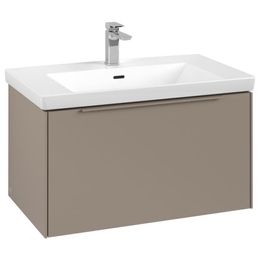 Villeroy & Boch Villeroy und Boch Subway 3.0 Waschtisch-Unterschrank C57302VM 77,2x42,9x47,8cm, ohne LED/Griff monochrom, taupe