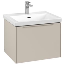 Villeroy & Boch Villeroy und Boch Subway 3.0 Waschtisch-Unterschrank C57702VN 57,2x42,9x47,8cm, ohne LED/Griff monochrom, cashmere grey