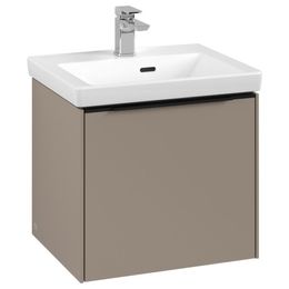 Villeroy & Boch Villeroy und Boch Subway 3.0 Waschtisch-Unterschrank C58001VM 47,3x42,9x40,75cm, ohne LED/Griff Volcano black, taupe