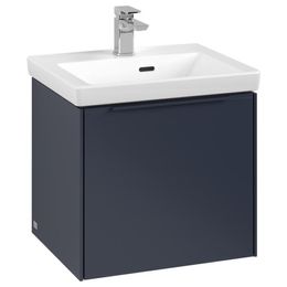 Villeroy & Boch Villeroy und Boch Subway 3.0 Waschtisch-Unterschrank C58002VQ 47,3x42,9x40,75cm, ohne LED/Griff monochrom, marine blue