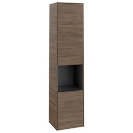Villeroy & Boch Villeroy und Boch Subway 3.0 Hochschrank C58801VH 40x171x36,2cm, Schanier links/Griff Volcano black, arizona oak