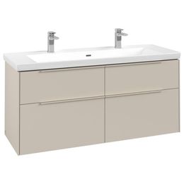 Villeroy & Boch Villeroy und Boch Subway 3.0 Waschtisch-Unterschrank C60202VN 127,2x57,6x47,8cm, ohne LED/Griff monochrom, cashmere grey
