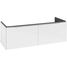 Villeroy & Boch Villeroy und Boch Subway 3.0 Waschtisch-Unterschrank C60100VE 127,2x42,9x47,8cm, ohne LED/Griff Aluminium gl&auml;nzend, brilliant white