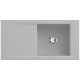 Villeroy & Boch Villeroy & Boch Timeline Einbausp&uuml;le 679001SM mit Ablaufgarnitur und Handbet&auml;tigung, Steam