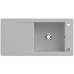 Villeroy & Boch Villeroy & Boch Timeline Einbausp&uuml;le 679002SM mit Ablaufgarnitur und Exzenterbet&auml;tigung, Steam