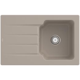 Villeroy & Boch Villeroy und Boch Architectura Sp&uuml;le 334001AM Almond, Ablaufgarnitur mit Handbet&auml;tigung
