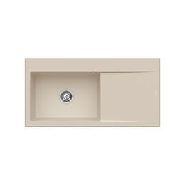 Villeroy & Boch Villeroy und Boch Subway Style 60 Sp&uuml;le 336200AM Sp&uuml;lbecken links, 510 mm, almond CeramicPlus