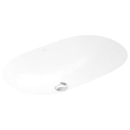 Villeroy & Boch Villeroy & Boch O.Novo Unterbauwaschtisch 41626001 60 x 35 cm, weiss, ohne Hahnloch, mit &Uuml;berlauf