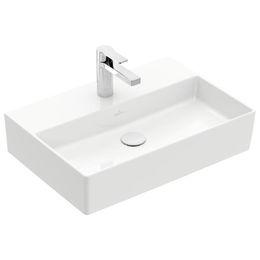 Villeroy & Boch Villeroy & Boch Memento 2.0 Waschtisch 4A226101 60 x 42 cm, wei&szlig; alpin, mit Hahnloch, ohne &Uuml;berlauf