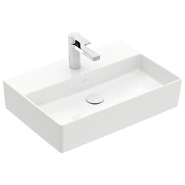Villeroy & Boch Villeroy & Boch Memento 2.0 Waschtisch 4A226L01 60 x 42 cm, wei&szlig; alpin, mit Hahnloch, ohne &Uuml;berlauf