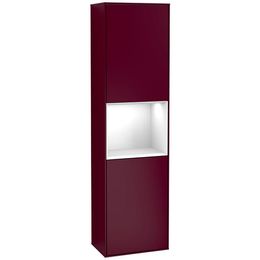 Villeroy & Boch Villeroy und Boch Finion Hochschrank F460GFHB 41,8x151,6x27cm, links, Regal Glossy white lacquer, Peony Matt
