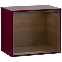 Villeroy & Boch Villeroy und Boch Finion Regalmodul F580GNHB 41,8x35,6x27cm, Regal Walnut Veneer, Peony Matt