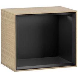 Villeroy & Boch Villeroy und Boch Finion Regalmodul G580PDPC 41,8x35,6x27cm, Emotion, Regal Black Matt, Oak Veneer