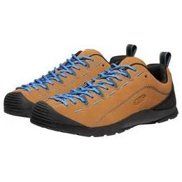 Sneaker Keen "JASPER", Herren, Gr. 44, braun (cathay spice, orion blau), Leder, Schuhe Sneaker