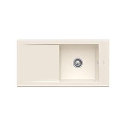 Villeroy & Boch Villeroy und Boch Timeline 60 Flat Fl&auml;chenb&uuml;ndige Sp&uuml;le 67902FKR mit Ablaufgarnitur und Exzenterbet&auml;tigung, Crema
