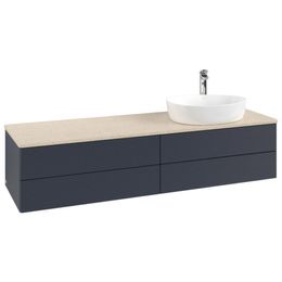Villeroy & Boch Villeroy & Boch Antao Waschtischunterschrank 1600x360x500mm L27153HG mit Beleuchtung mit Struktur FK/AP: HG/3