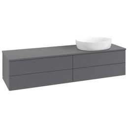 Villeroy & Boch Villeroy & Boch Antao Waschtischunterschrank 1600x360x500mm L27150GK mit Beleuchtung mit Struktur FK/AP: GK/0