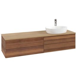 Villeroy & Boch Villeroy & Boch Antao Waschtischunterschrank 1600x360x500mm L27051HM mit Beleuchtung FK/AP: HM/1