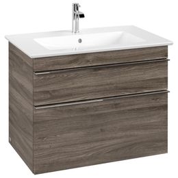 Villeroy & Boch Villeroy und Boch Venticello Waschtisch-Unterschrank A92501RK 75,3x59x50,2cm, Griff Chrom, Stone Oak