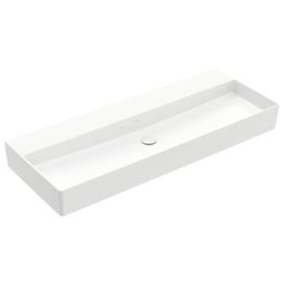 Villeroy & Boch Villeroy & Boch Memento 2.0 Waschtisch 4A22CFR1 120 x 47 cm, wei&szlig; alpin C-plus, ohne Hahnloch, ohne &Uuml;berlauf