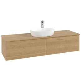 Villeroy & Boch Villeroy & Boch Antao Waschtischunterschrank 1600x360x500mm L36151HN mit Beleuchtung mit Struktur FK/AP: HN/1