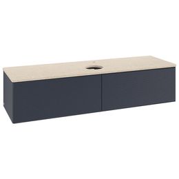 Villeroy & Boch Villeroy & Boch Antao Waschtischunterschrank 1600x360x500mm L36153HG mit Beleuchtung mit Struktur FK/AP: HG/3