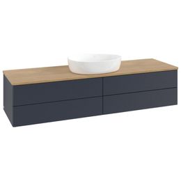 Villeroy & Boch Villeroy & Boch Antao Waschtischunterschrank 1600x360x500mm L25111HG mit Beleuchtung mit Struktur FK/AP: HG/1