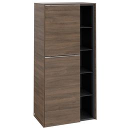 Villeroy & Boch Villeroy und Boch Subway 3.0 Mittelschrank C59800VH 57,4x120x36,2cm, Schanier links/Griff Aluminium gl&auml;nzend, arizona oak