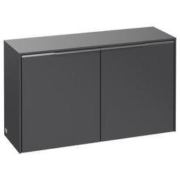 Villeroy & Boch Villeroy und Boch Subway 3.0 Sideboard C60000VR 80,5x42,3x25,6cm, Griff Aluminium gl&auml;nzend, graphite