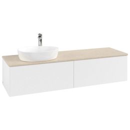 Villeroy & Boch Villeroy & Boch Antao Waschtischunterschrank 1600x360x500mm L37153MT mit Beleuchtung mit Struktur FK/AP: MT/3