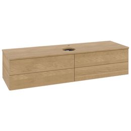 Villeroy & Boch Villeroy & Boch Antao Waschtischunterschrank 1600x360x500mm L25151HN mit Beleuchtung mit Struktur FK/AP: HN/1