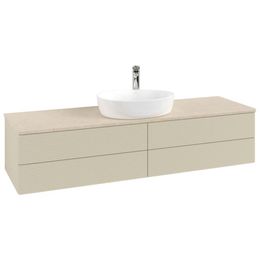 Villeroy & Boch Villeroy & Boch Antao Waschtischunterschrank 1600x360x500mm L25153HJ mit Beleuchtung mit Struktur FK/AP: HJ/3
