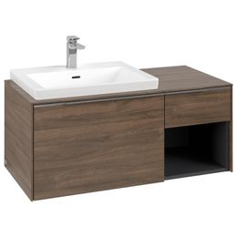 Villeroy & Boch Villeroy und Boch Subway 3.0 Waschtisch-Unterschrank C572L0VH 100,1x42,25x51,6cm, mit LED/Griff Aluminium gl&auml;nzend, arizona oak