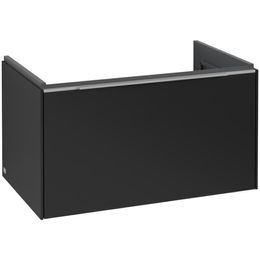 Villeroy & Boch Villeroy und Boch Subway 3.0 Waschtisch-Unterschrank C57300VL 77,2x42,9x47,8cm, ohne LED/Griff Aluminium gl&auml;nzend, volcano black