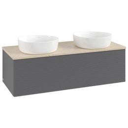 Villeroy & Boch Villeroy & Boch Antao Waschtischunterschrank 1200x360x500mm L35113GK mit Beleuchtung mit Struktur FK/AP: GK/3