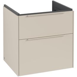 Villeroy & Boch Villeroy und Boch Subway 3.0 Waschtisch-Unterschrank C57802VN 57,2x57,6x47,8cm, ohne LED/Griff monochrom, cashmere grey