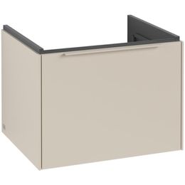 Villeroy & Boch Villeroy und Boch Subway 3.0 Waschtisch-Unterschrank C577L2VN 57,2x42,9x47,8cm, mit LED/Griff monochrom, cashmere grey