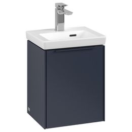 Villeroy & Boch Villeroy und Boch Subway 3.0 Waschtisch-Unterschrank C58402VQ 35,1x42,9x30,9cm, Schanier rechts/Griff monochrom, marine blue