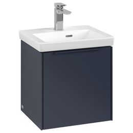 Villeroy & Boch Villeroy und Boch Subway 3.0 Waschtisch-Unterschrank C58202VQ 42,3x42,9x37,75cm, Schanier rechts/Griff monochrom, marine blue