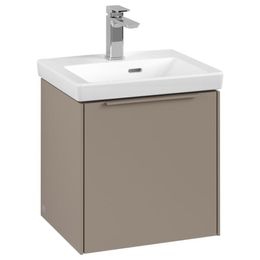 Villeroy & Boch Villeroy und Boch Subway 3.0 Waschtisch-Unterschrank C58202VM 42,3x42,9x37,75cm, Schanier rechts/Griff monochrom, taupe