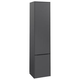 Villeroy & Boch Villeroy und Boch Subway 3.0 Hochschrank C58601VR 40x171x36,2cm, Schanier links/Griff Volcano black, graphite